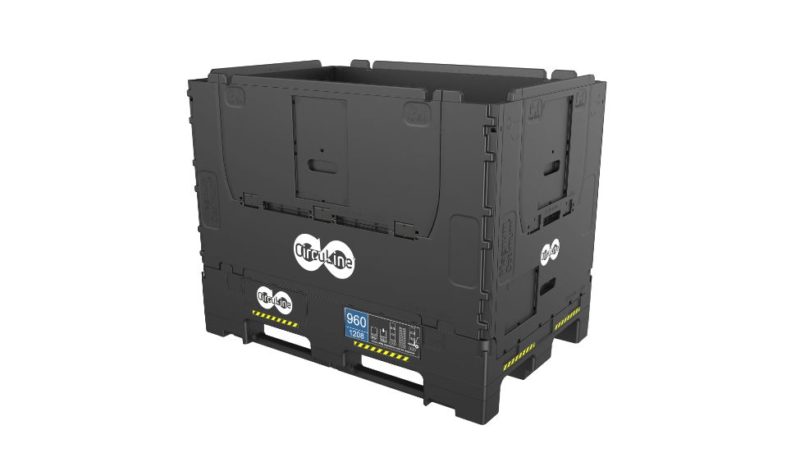Magnum Optimum | Collapsible Pallet Box | Recycled MaterialPlastic ...