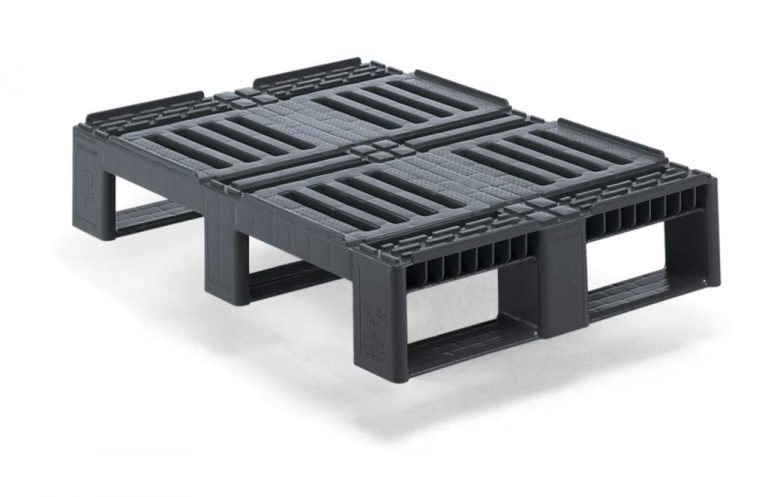 Lightweight Nestable Plastic Pallets | Half Euro Nestable Plastic ...