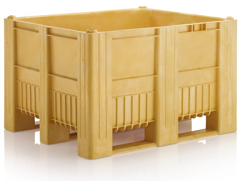 New Plastic Pallet Boxes | Closed Plastic Pallet BoxesPlastic Pallets UK